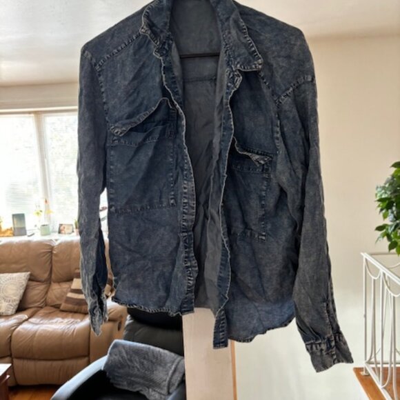 Jane and Delancey | Tops | Womans Jane N Delancy Button Down Shirt Size ...